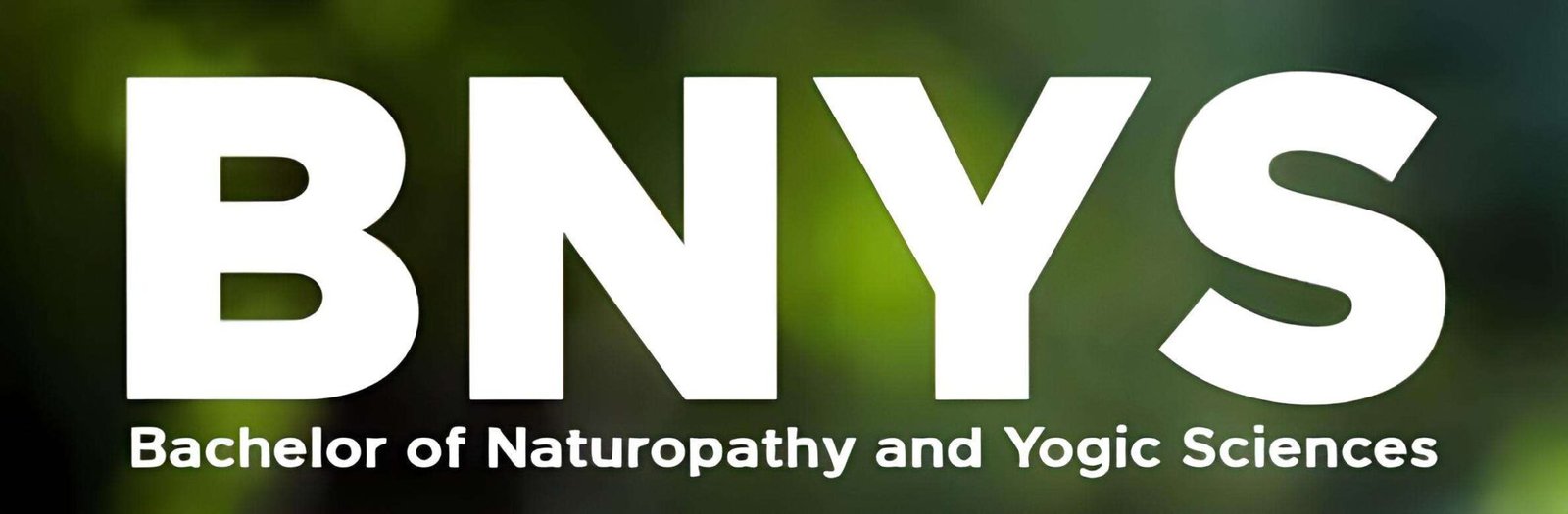 BNYS Course - Admission Done
